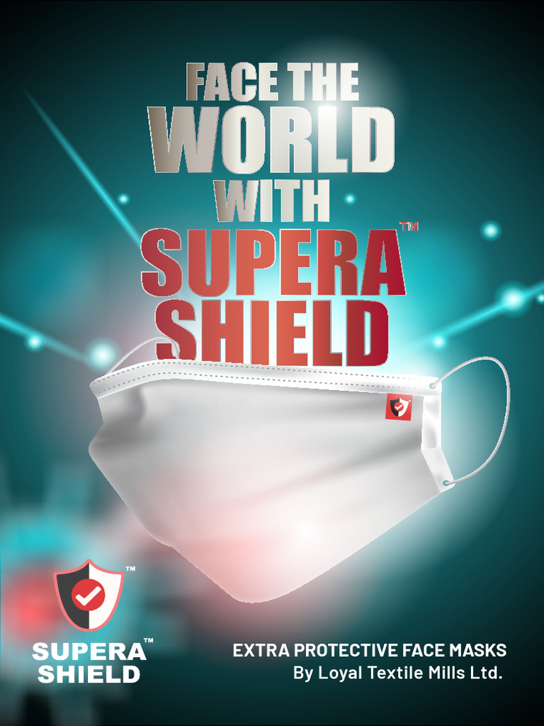 Supera Shield Mask Flyer 25.5.20 | PDF | Secondary Sector Of The ...