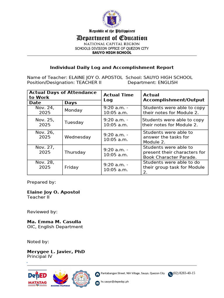 Idlar Template | PDF