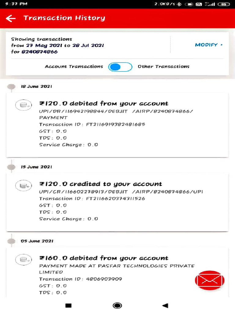 Debojit Bank | PDF | Debits And Credits | Debit Card