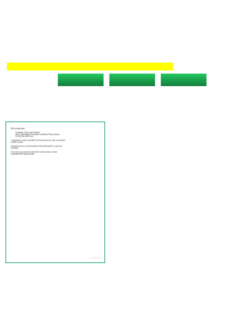 Language Logic and Concepts Chapter 7 Names for Things and Stuff ...