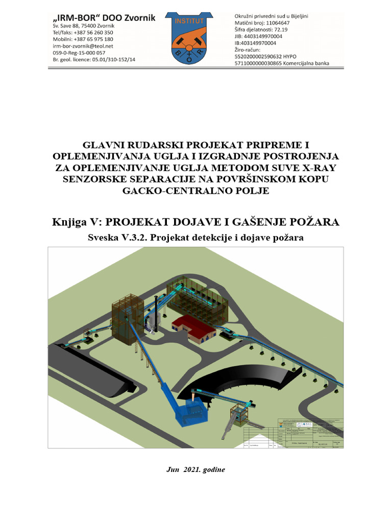 Sveska V.3.2 Dojava pozara i elektro instal | PDF