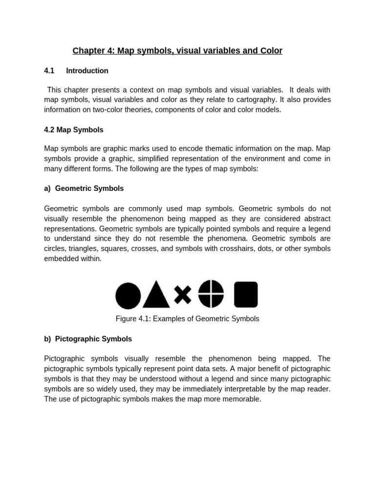 Chapter 4.map Symbols, Visual Variables and Color-1 | PDF | Color | Rgb Color Model