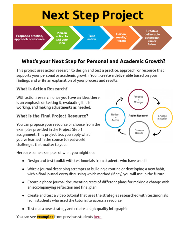 Action Research for Personal Growth | PDF