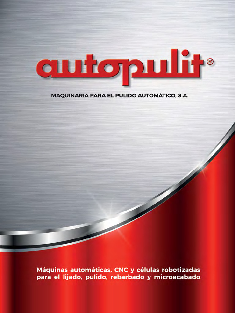 Autopulit - Esp - Sistemas de Pulido de Metales | PDF | Procesos ...