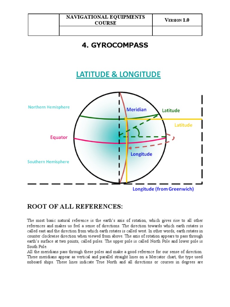 Gyro Notes | PDF | Gyroscope | Rotation Around A Fixed Axis