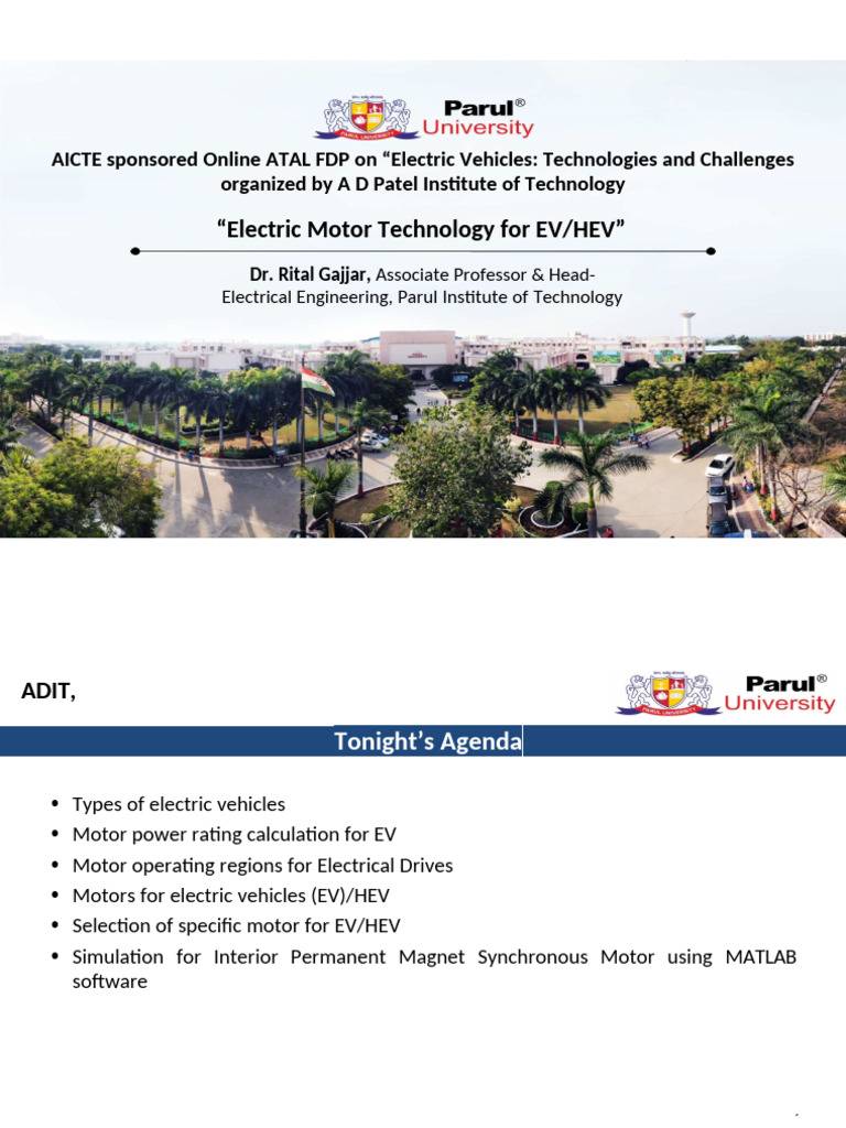 EV Motor Technology for EV and HEV | PDF | Electric Motor | Plug In Hybrid