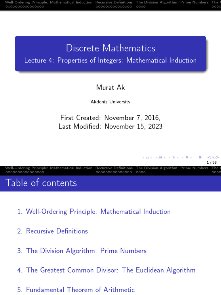 dm-lec04 | PDF | Prime Number | Numbers