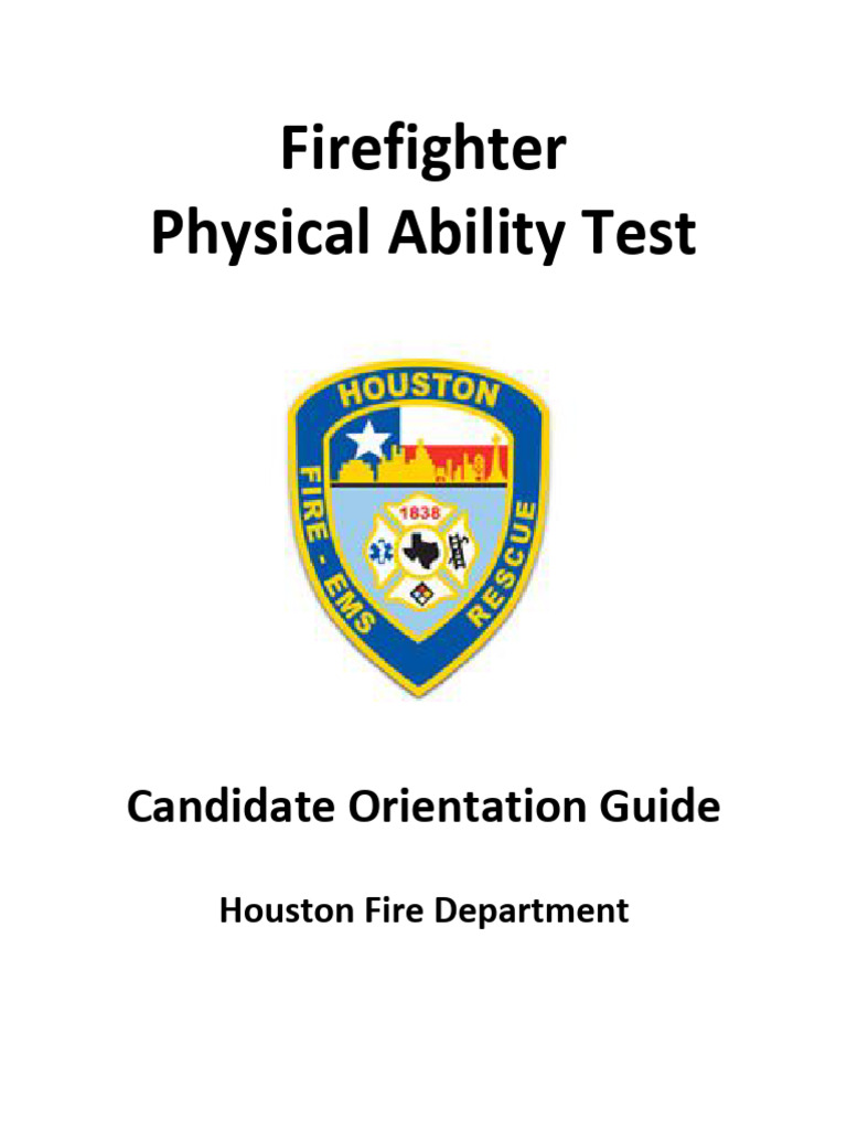 Candidate Orientation Guides | PDF | Stairs | Firefighter