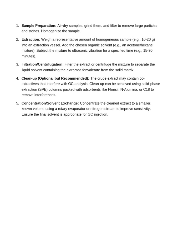Sample Preparartion Method | PDF