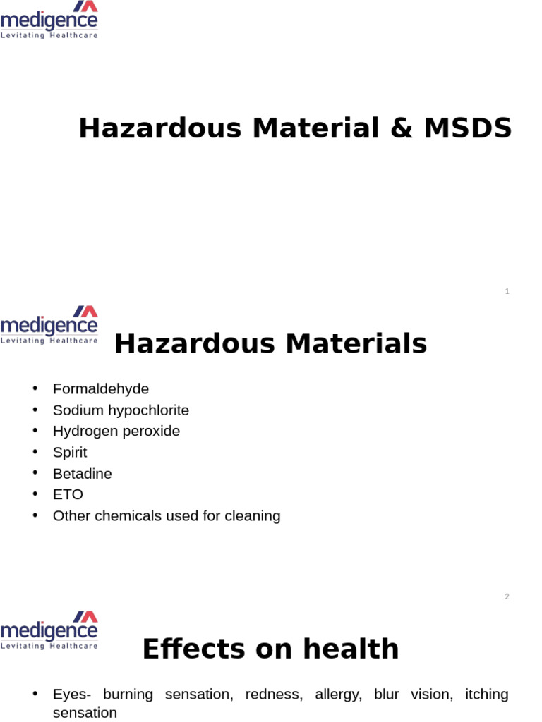 Hazardous Materials Safety Guide | PDF | Dangerous Goods