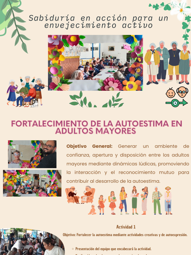 Cartilla PDF | PDF | Autoestima | Vejez