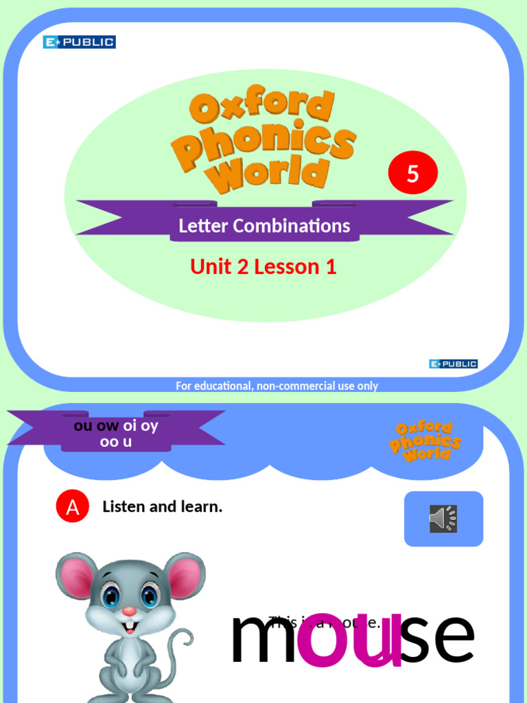 Letter Combinations for Kids Learning | PDF