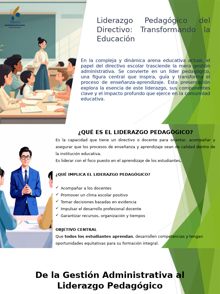 Liderazgo-Pedagogico GELDRES TEOFILO S1ok | PDF | Enseñando | Liderazgo