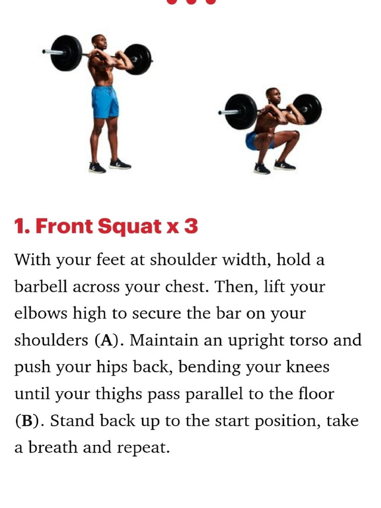 18-Rep Squat Matrix | PDF