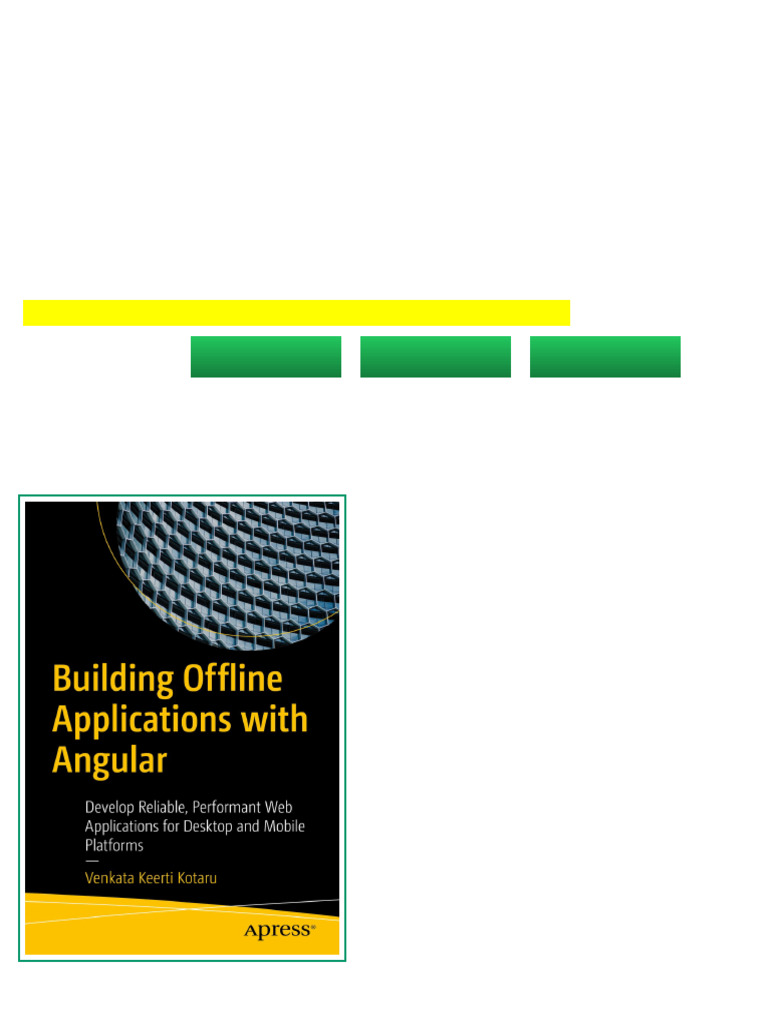 (Ebook) Building Offline Applications with Angular: Develop Reliable, Performant Web ...