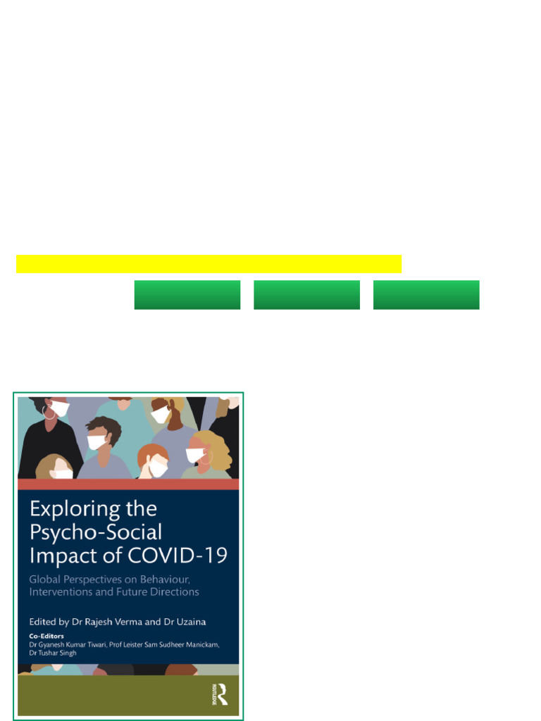 (Ebook) Exploring the Psycho-Social Impact of COVID-19 Global ...