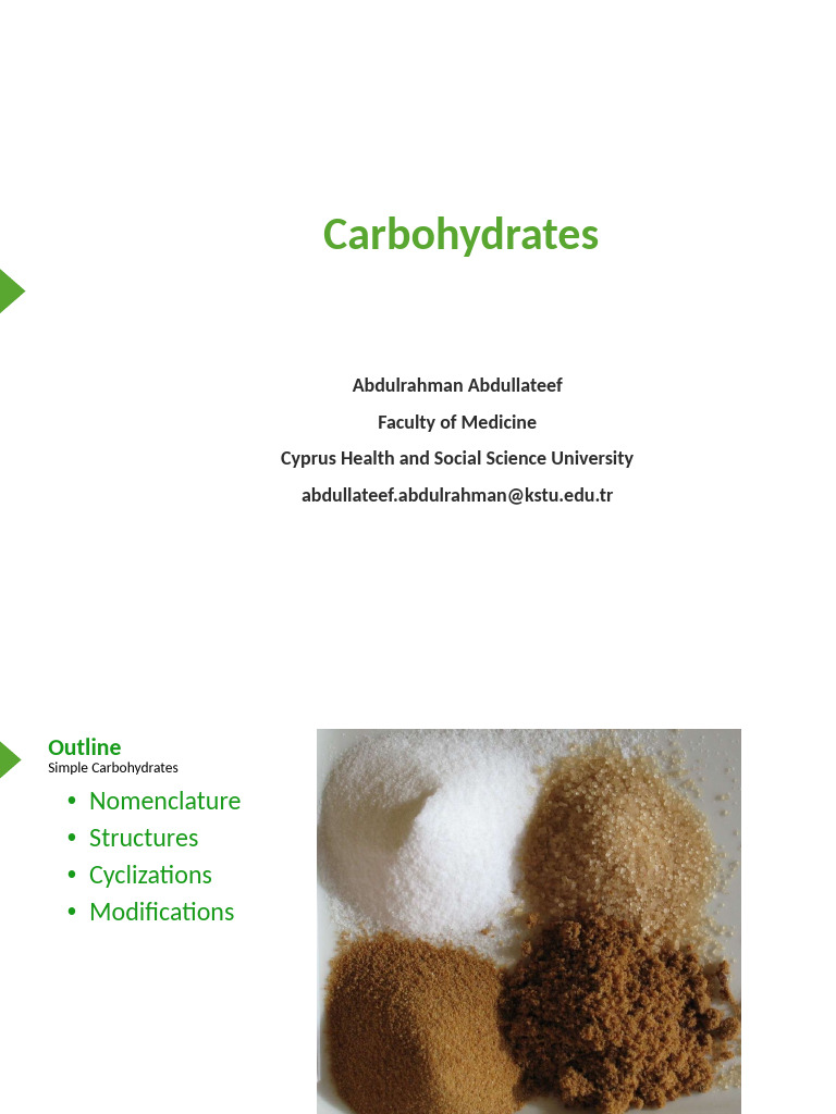 Carbohydrate Structure | PDF | Carbohydrates | Polysaccharide