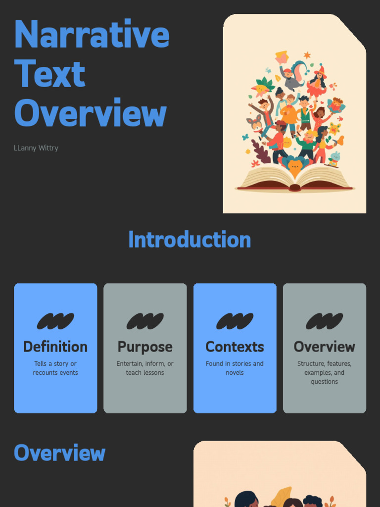 Presentation - Narrative Text Overview I | PDF | Narrative