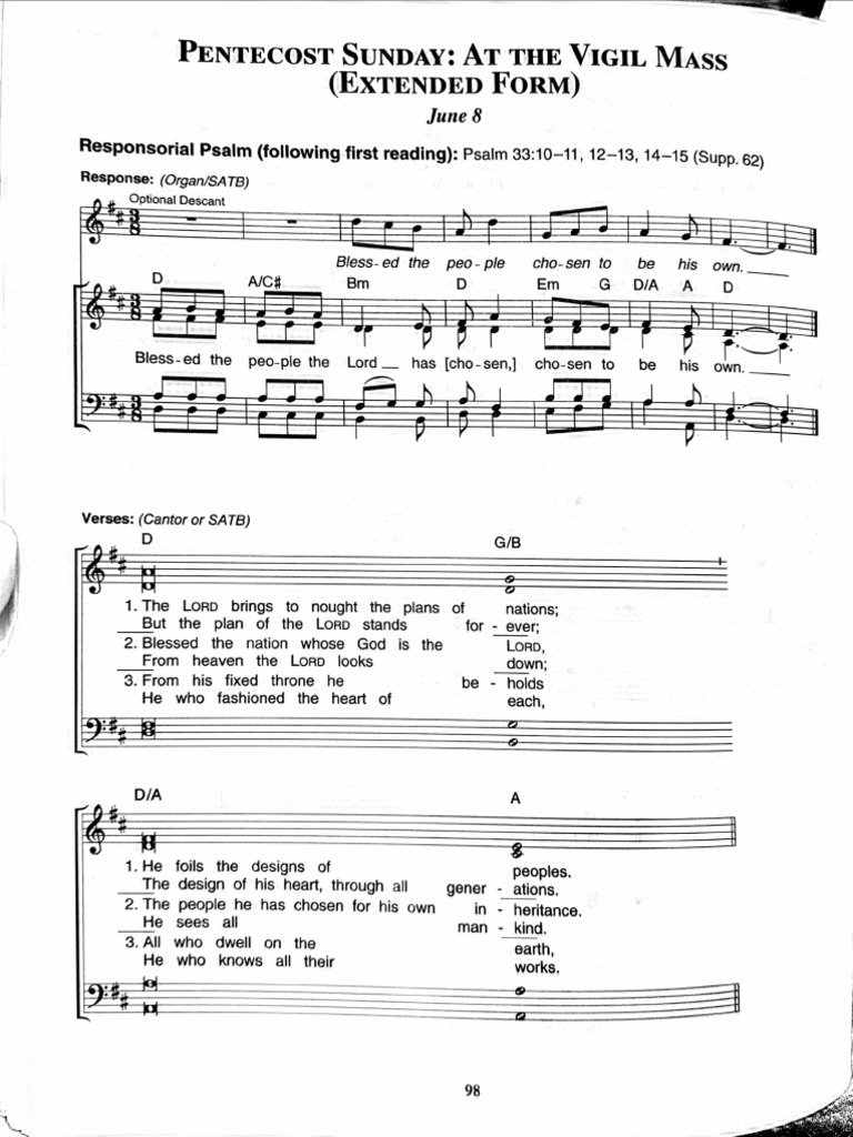 Psalm 33 | PDF