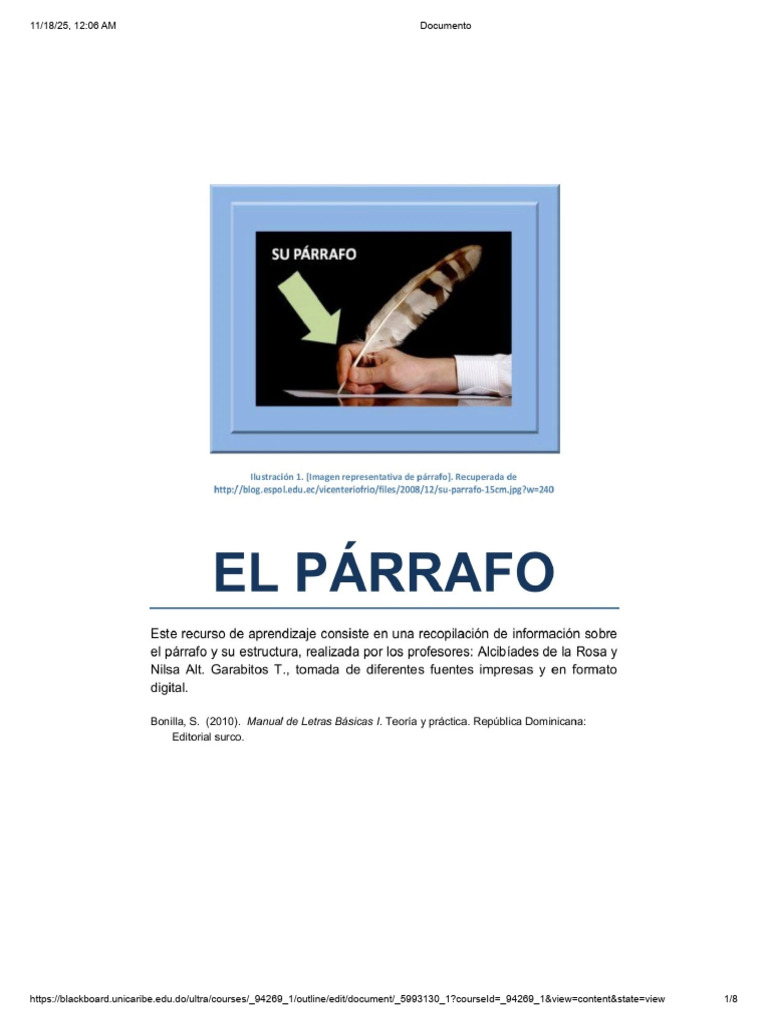 Course Document Overview | PDF