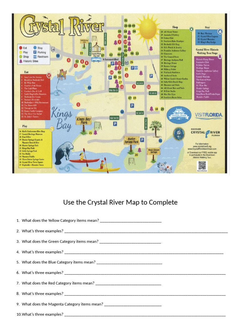 Downtown Crystal River Trip | PDF