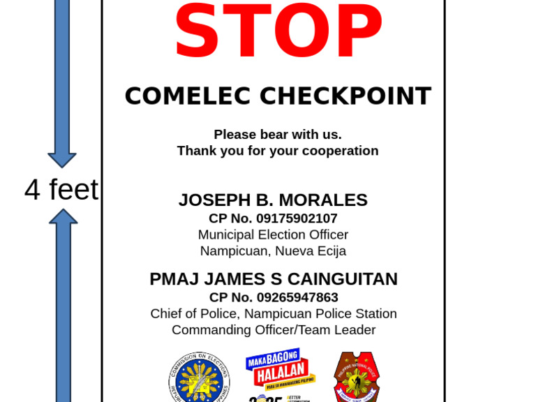 Comelec Signage 2 1 | PDF