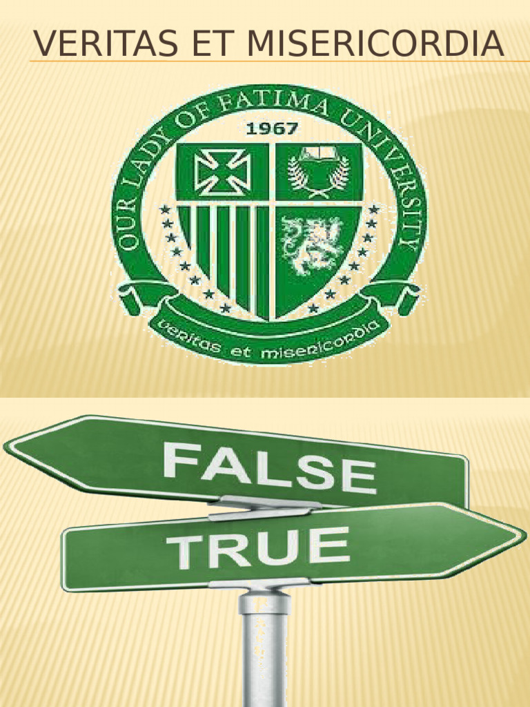 Truth Vs False | PDF
