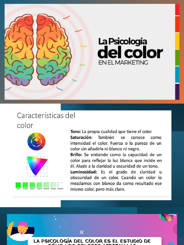 Teoría y psicología del color | PDF