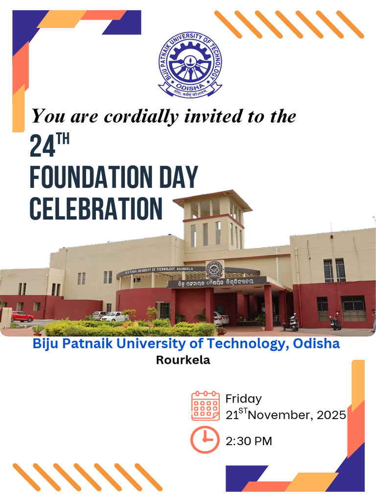 BPUT Foundation Day Celebration 2025 | PDF