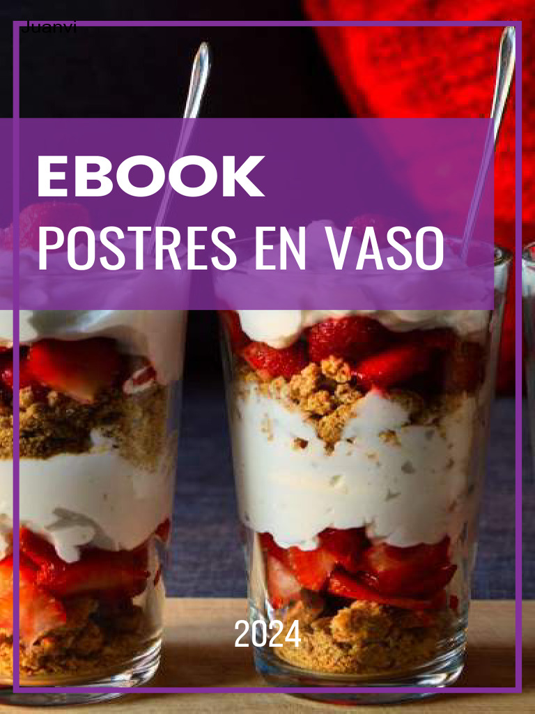 Recetas de Postres en Vaso 2024 | PDF | Postres | Galleta