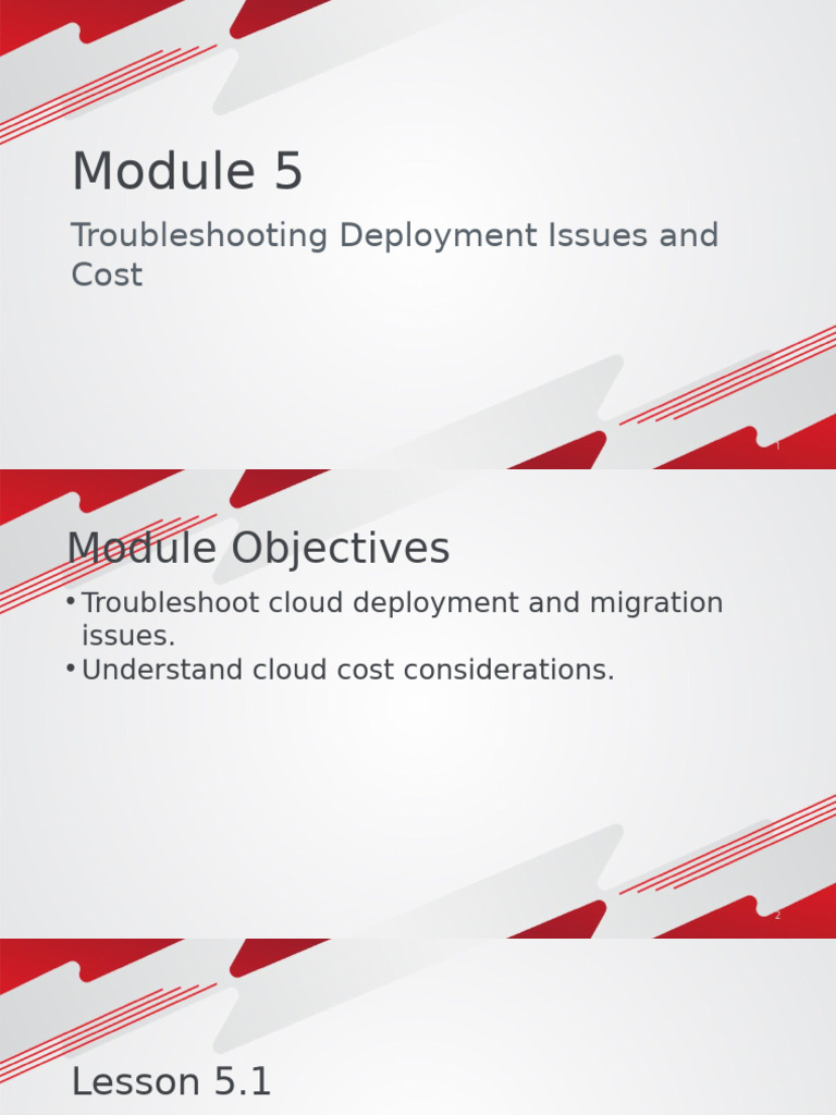 CertMaster_Cloud+_CV0-004_M05_simplified | PDF | Cloud Computing ...
