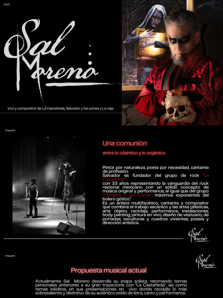 Sal Moreno Presskit | PDF