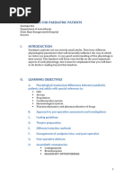 Pediatric Equipment Checklist for Care | PDF
