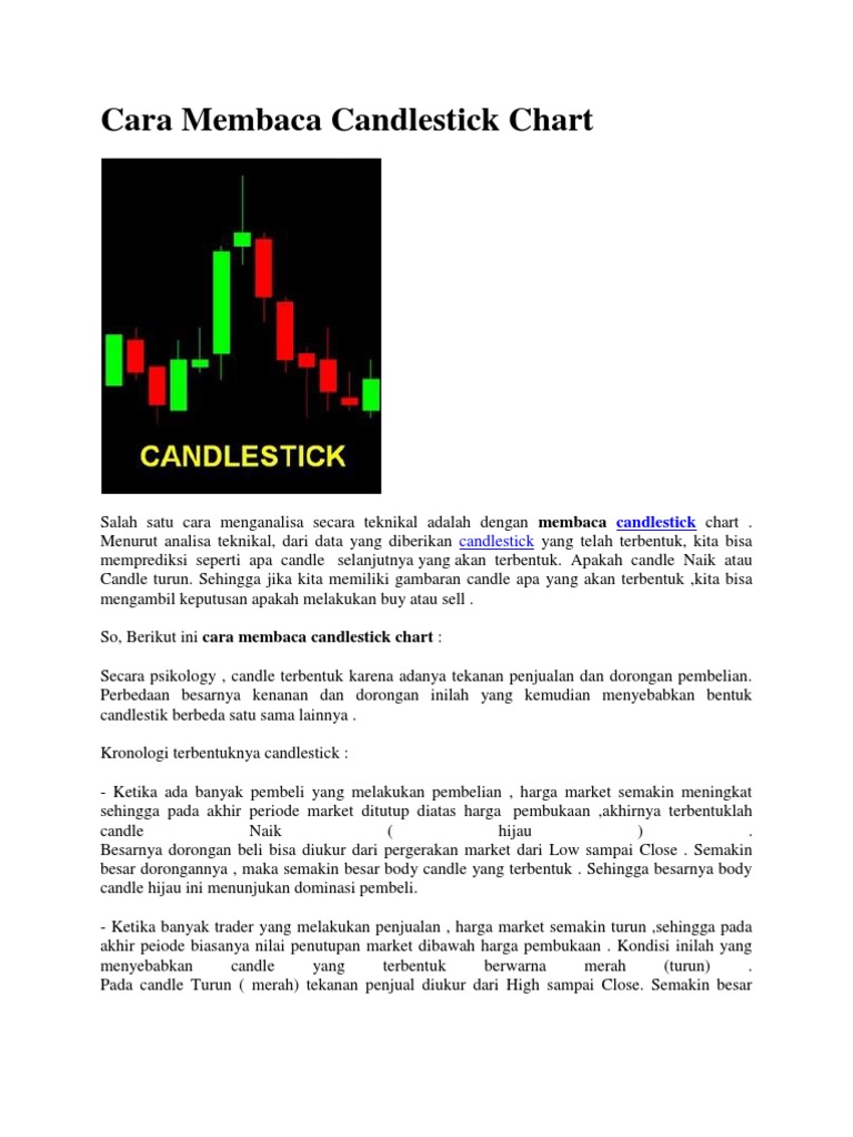 Membaca Candlestick Chart | PDF