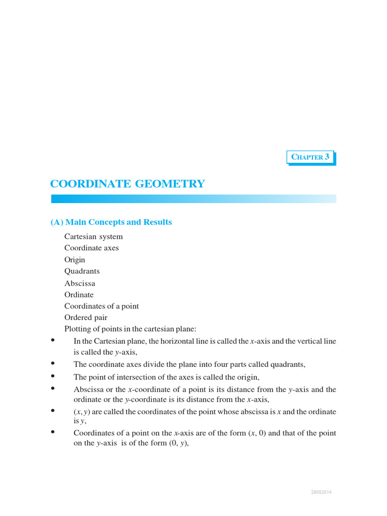 Understanding the Cartesian Plane Concepts | PDF | Cartesian Coordinate ...