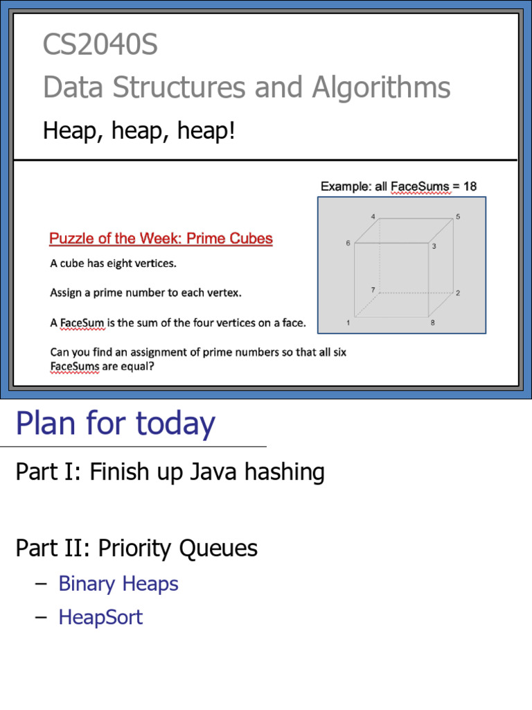 14.Heaps | PDF | Algorithms | Algorithms And Data Structures