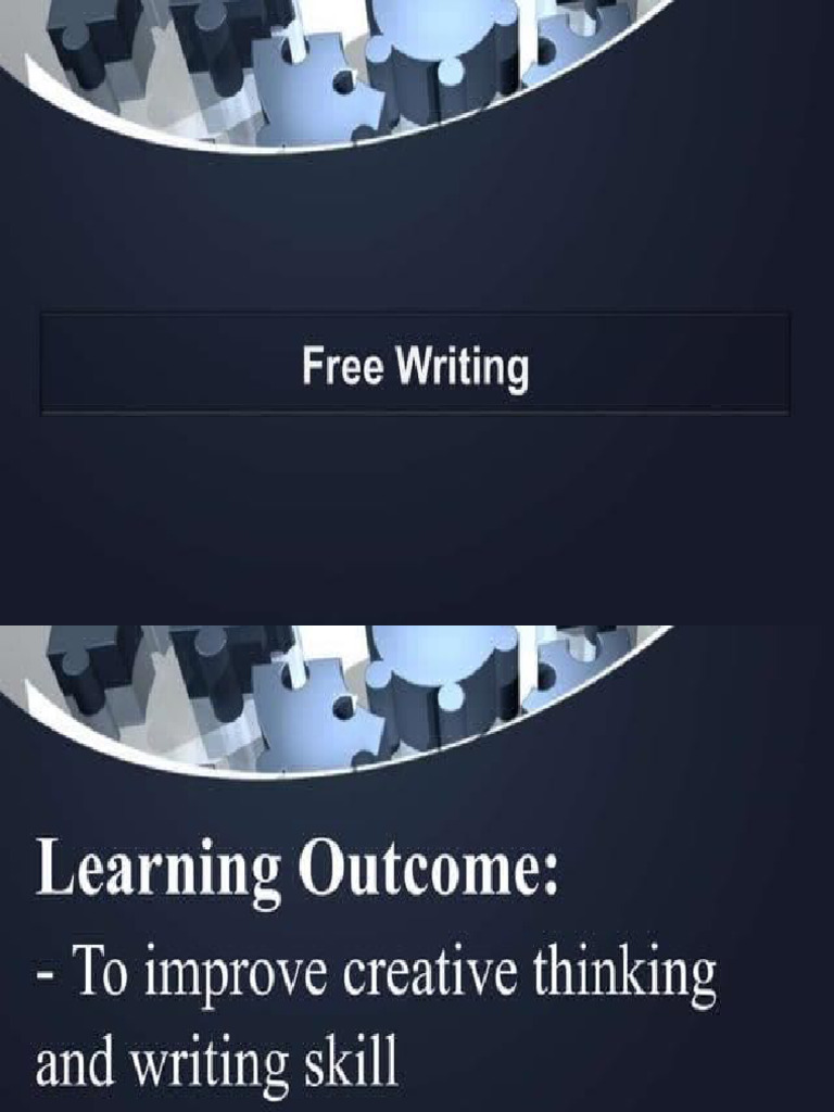 Free Writing | PDF