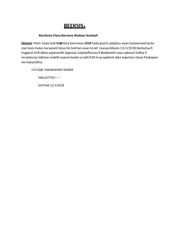 BEEKSISA | PDF