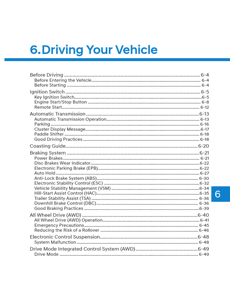 006-Driving Your Vehicle | PDF | Manual Transmission | Vehicles