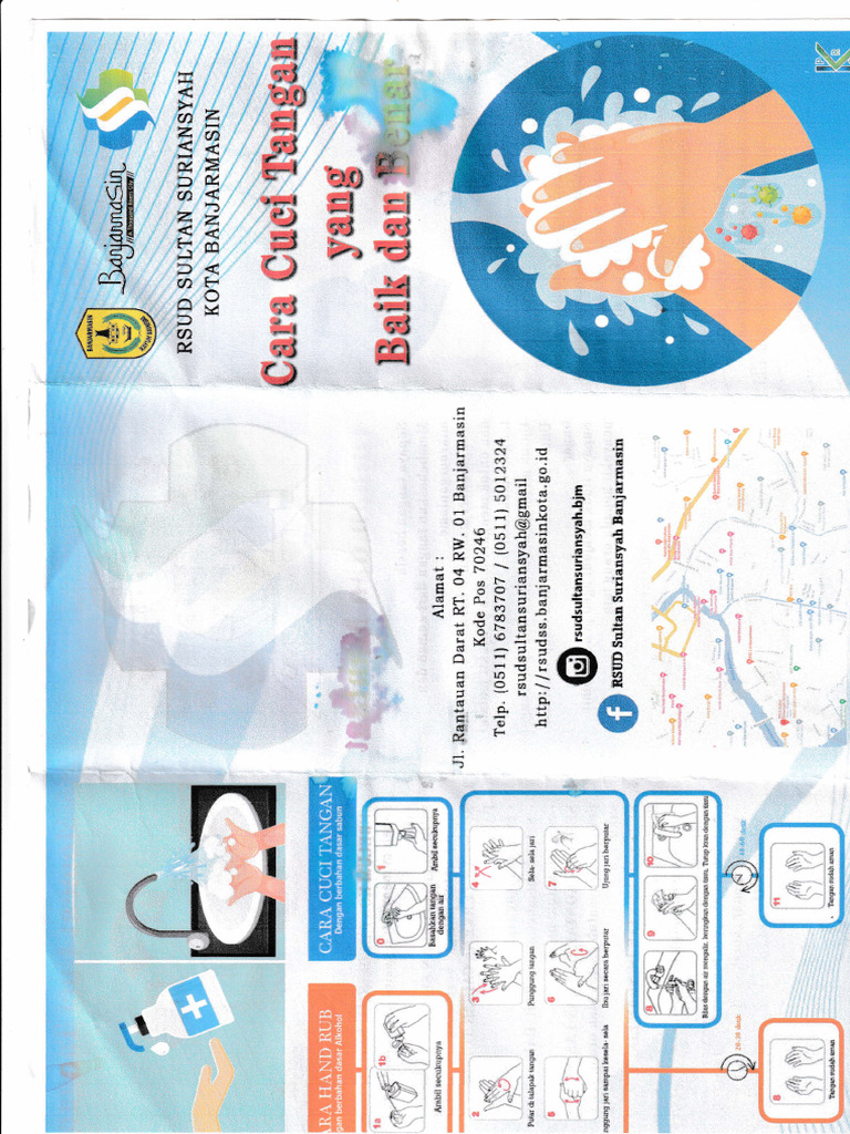 Leaflet Cuci Tangan | PDF