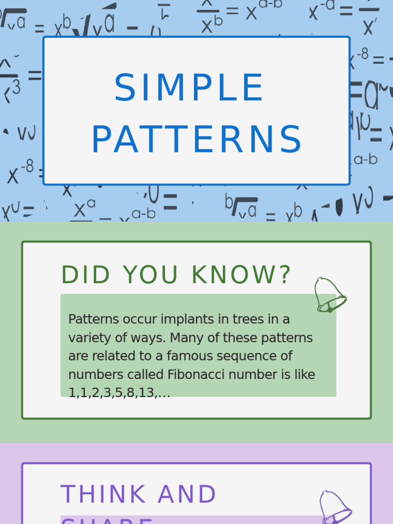 Understanding Number Patterns and Rules | PDF