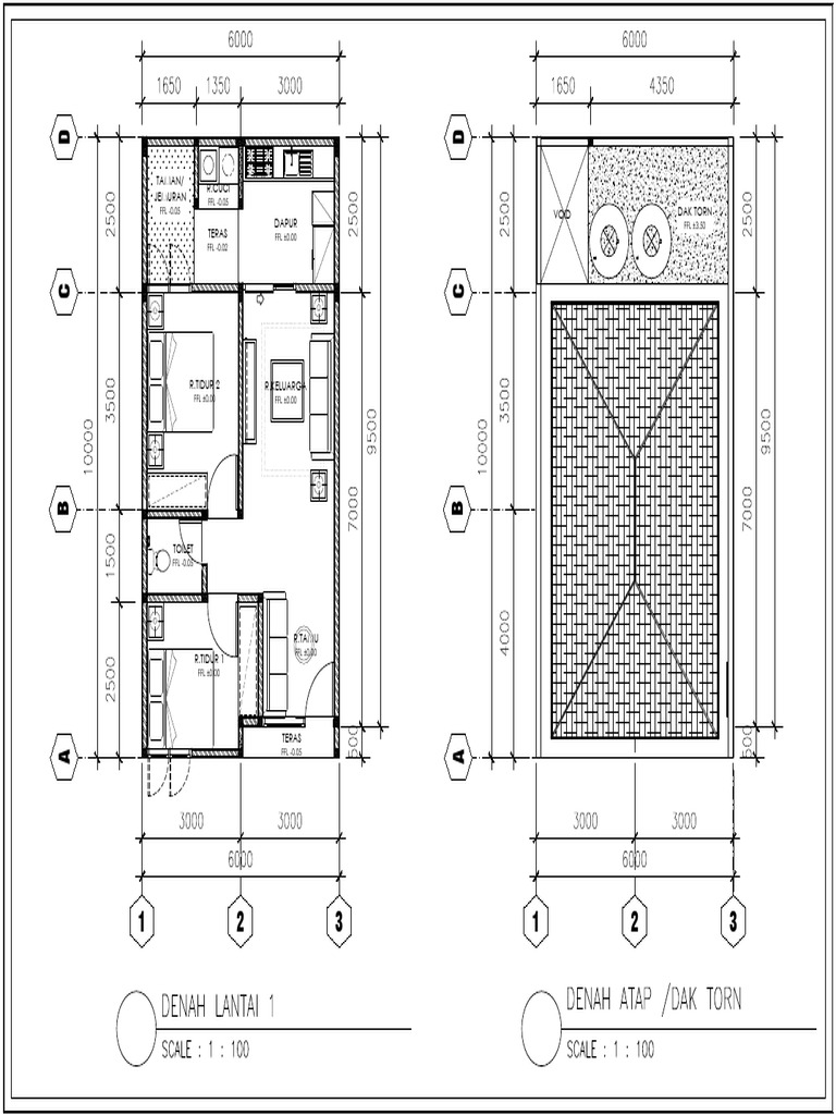 Denah Rumah Teh Ajeng | PDF