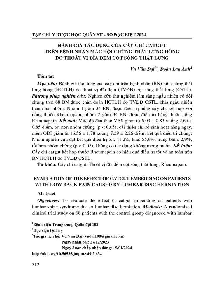 9.Cấy Chỉ Trên BN Hc Thắt Lưng Hông.tvdd | PDF