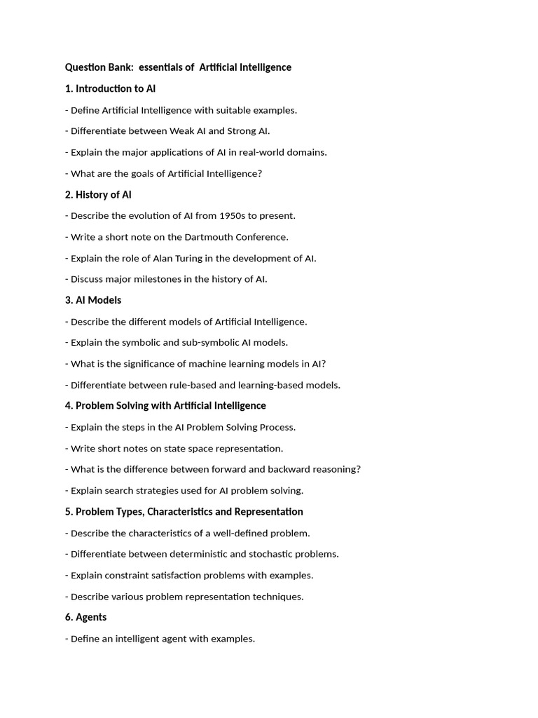 AI Essentials: Concepts and Models | PDF
