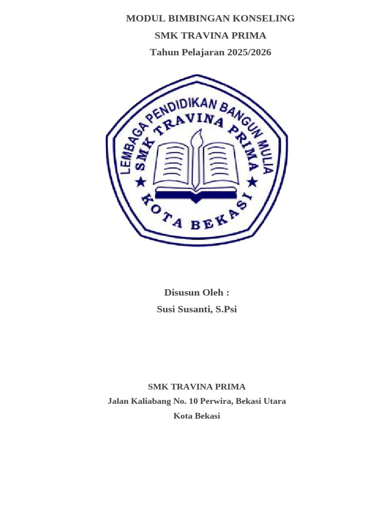 Cover Modul Bk Smk Travina Prima | PDF