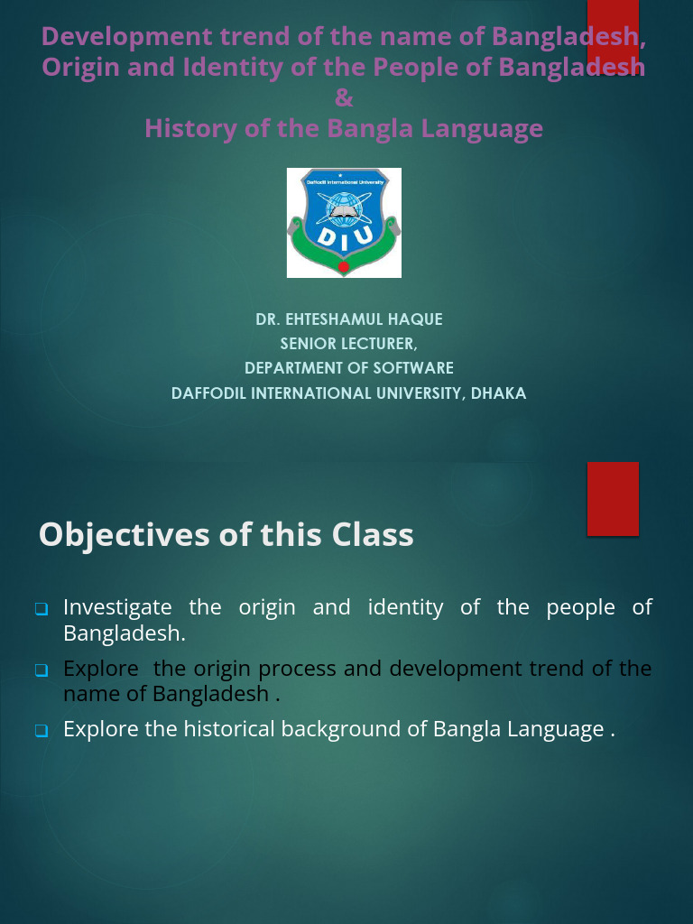 Origin and Identity of Bangladesh | PDF | Bengal | Languages Of India