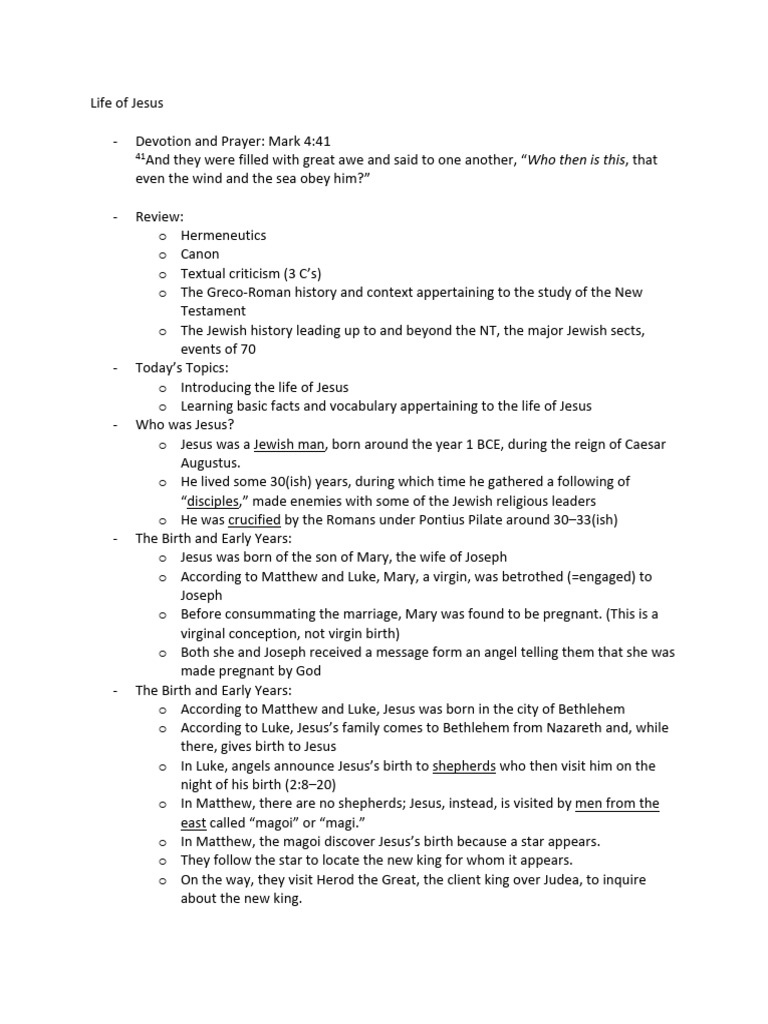 2 NT Gospels Notes (F25) | PDF | Gospel Of John | Jesus