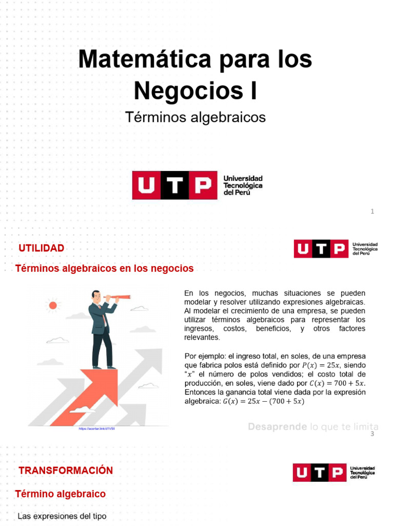 Termino Algebraicos - 250408 - 103157 | PDF | Matemáticas | Álgebra