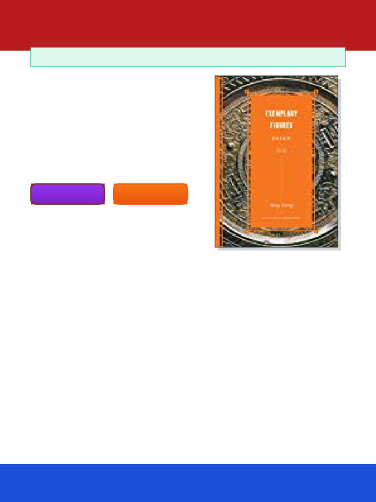 Exemplary Figures Fayan Yang Xiong Learning Material Available | PDF ...