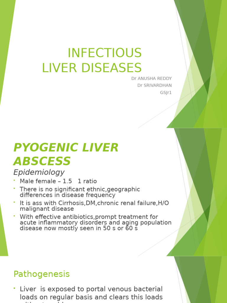 Infectious Liver Diseases | PDF | Liver | Infection